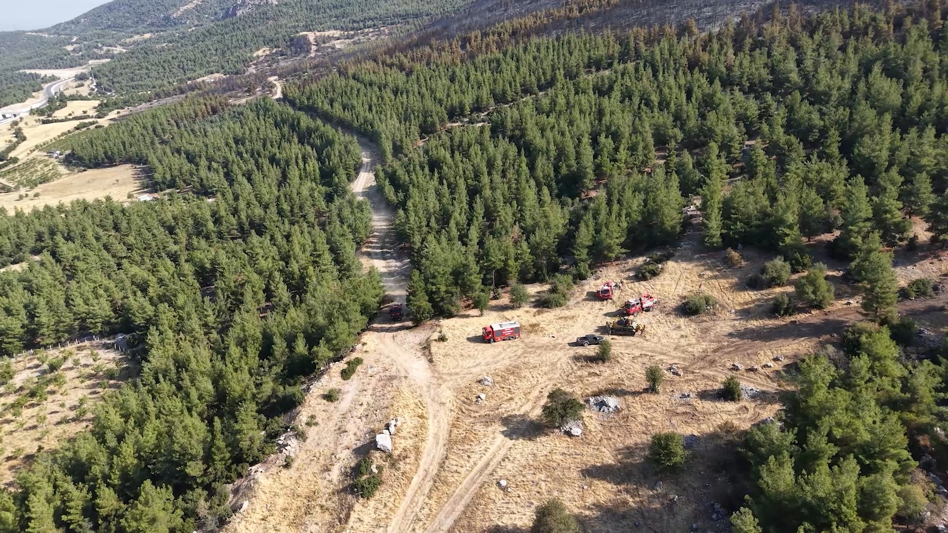 Yanan orman sahası havadan görüntülendi - Aydın Haberleri | Güncel ve Son Dakika Gelişmeleri ...